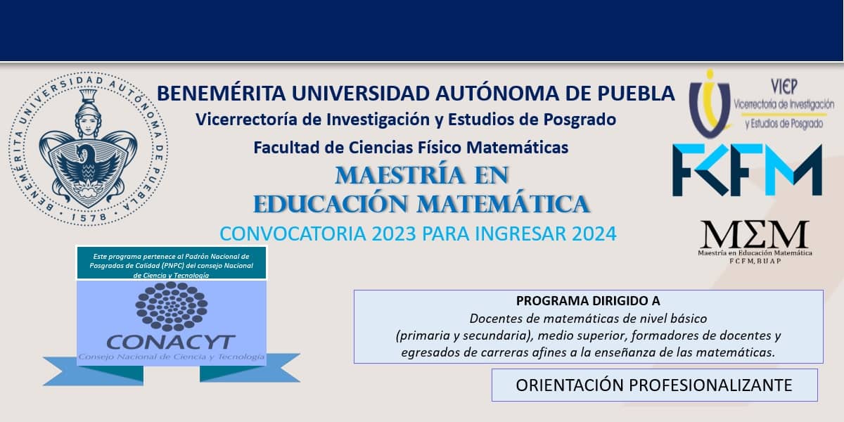 FCFM: Facultad de Ciencias Físico Matemáticas de la BUAP