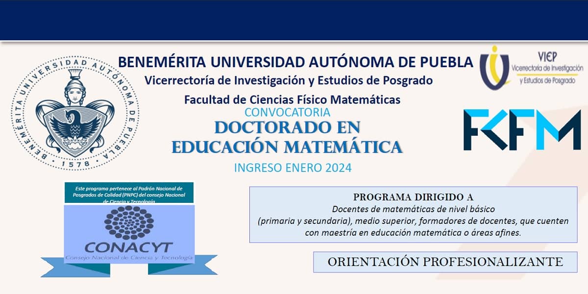 FCFM: Facultad de Ciencias Físico Matemáticas de la BUAP
